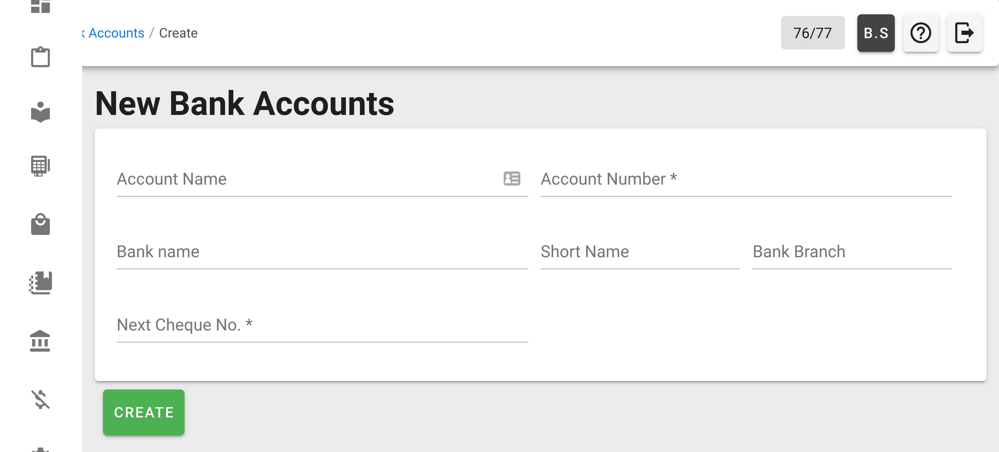 Bank Accounts Awecountant Docs